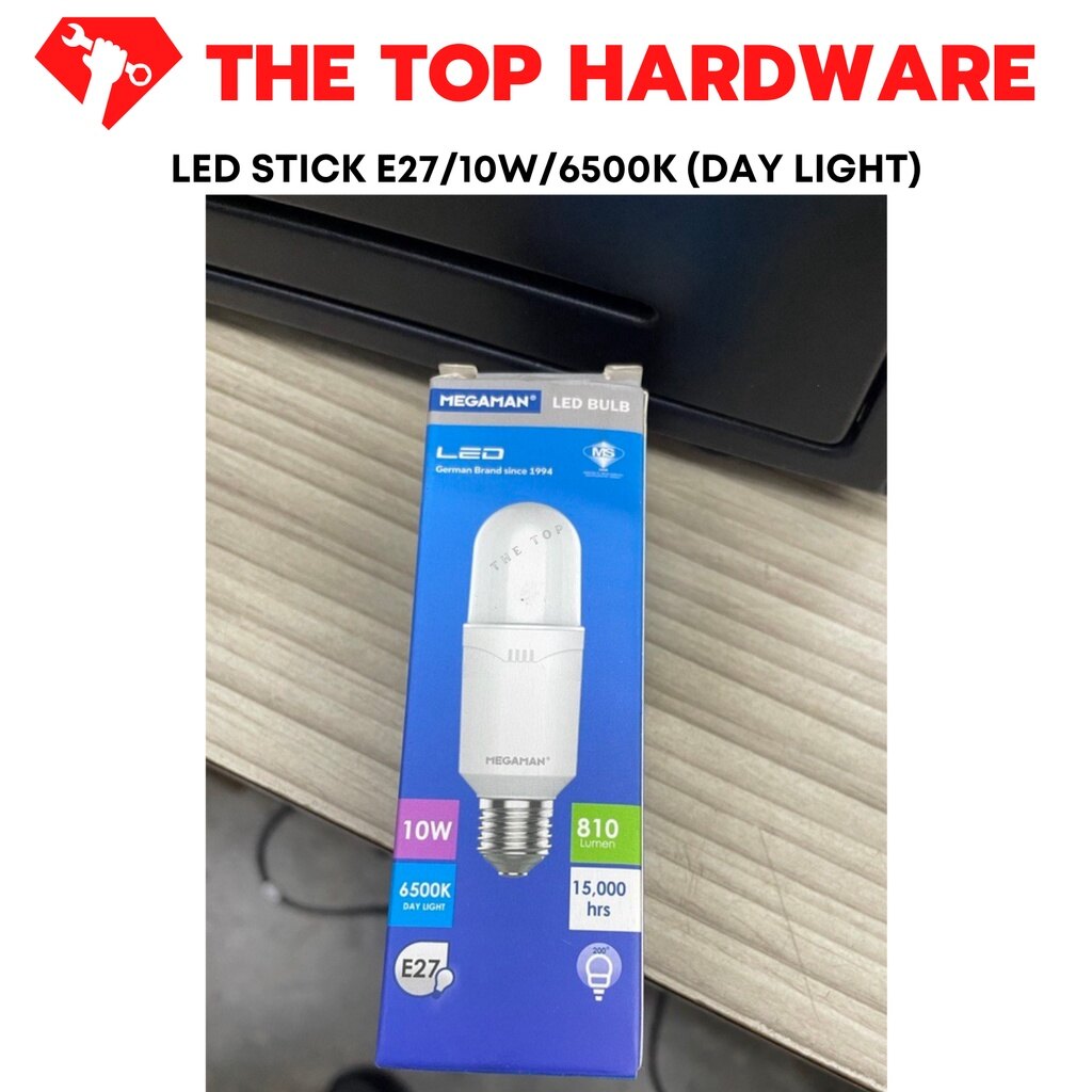 *READY STOCK* MEGAMAN LED BULB 5W/10W/15W LED BULB/LED STICK/PLC HOLDER ...