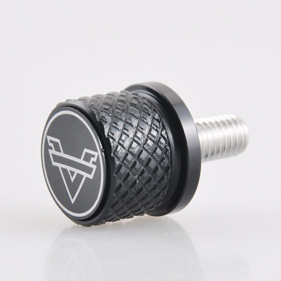New Motorcycle Chrome Black Wire Cartilated Head Screws Cap Seat Quick ...