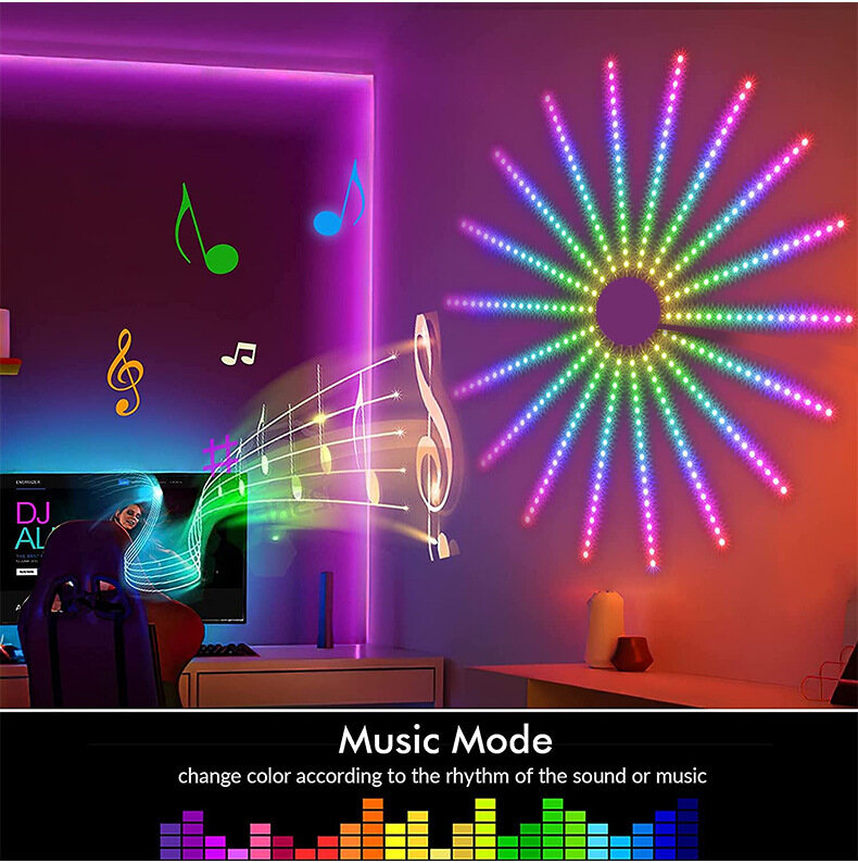led lights decoration led strip light lampu led hiasan bilik tidur LED ...