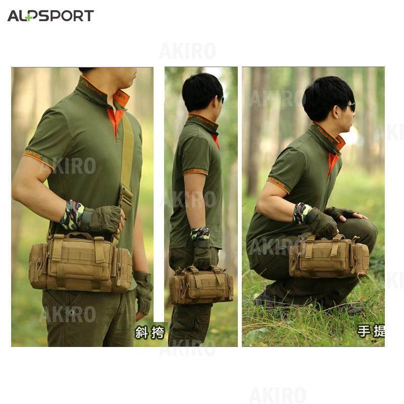 ALPSPORT กองทัพทหาร3P PUBG กลางแจ้งเอวกระเป๋าไหล่กระเป๋า Duffel Beg B04 ...