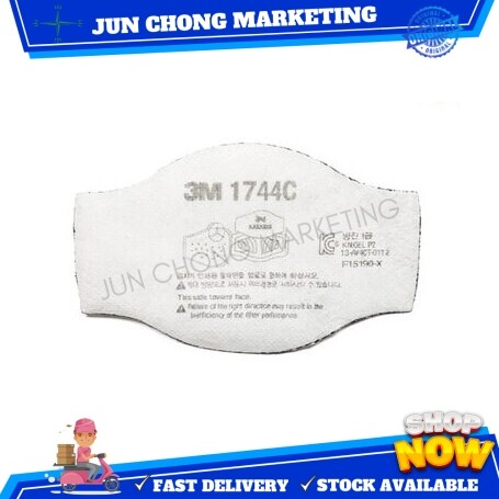 3M Particulate Filter 1744C with Organic Vapor | Lazada
