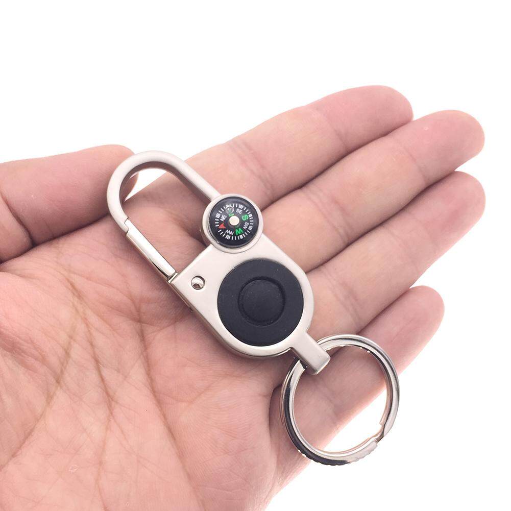 Keychain with LED Lights Lamp Multifunctional Metal Car Key Chain Ring ...