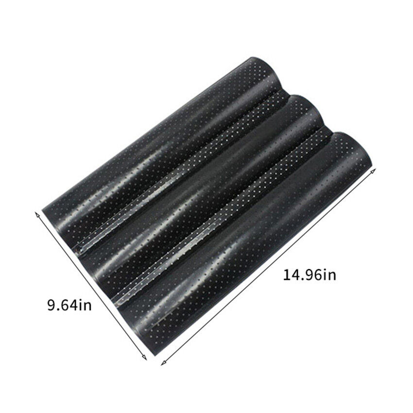 IH French Bread Baking Mold Bread Wave Baking Tray Practical Cake ...