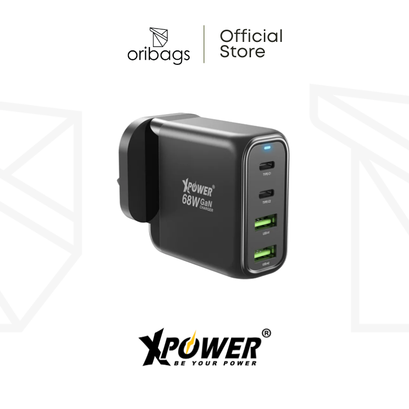 XPower Wall Charger 68W PD/PPS Mini GaN GW68 - Black | Lazada