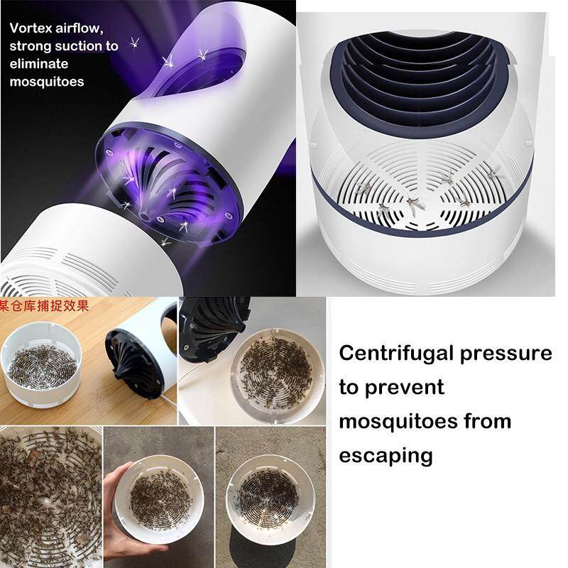 Mosquito Killer Lamp LED Mosquitoes Repellent Portable Purple Vortex ...