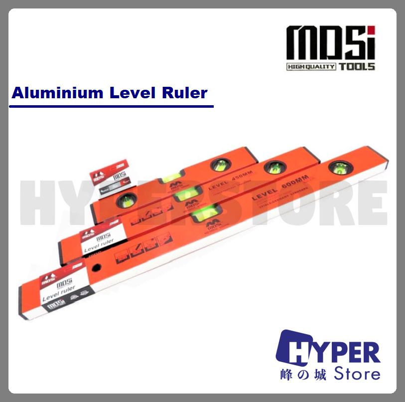 MDSI Aluminium Level Ruler 平水尺 | Lazada