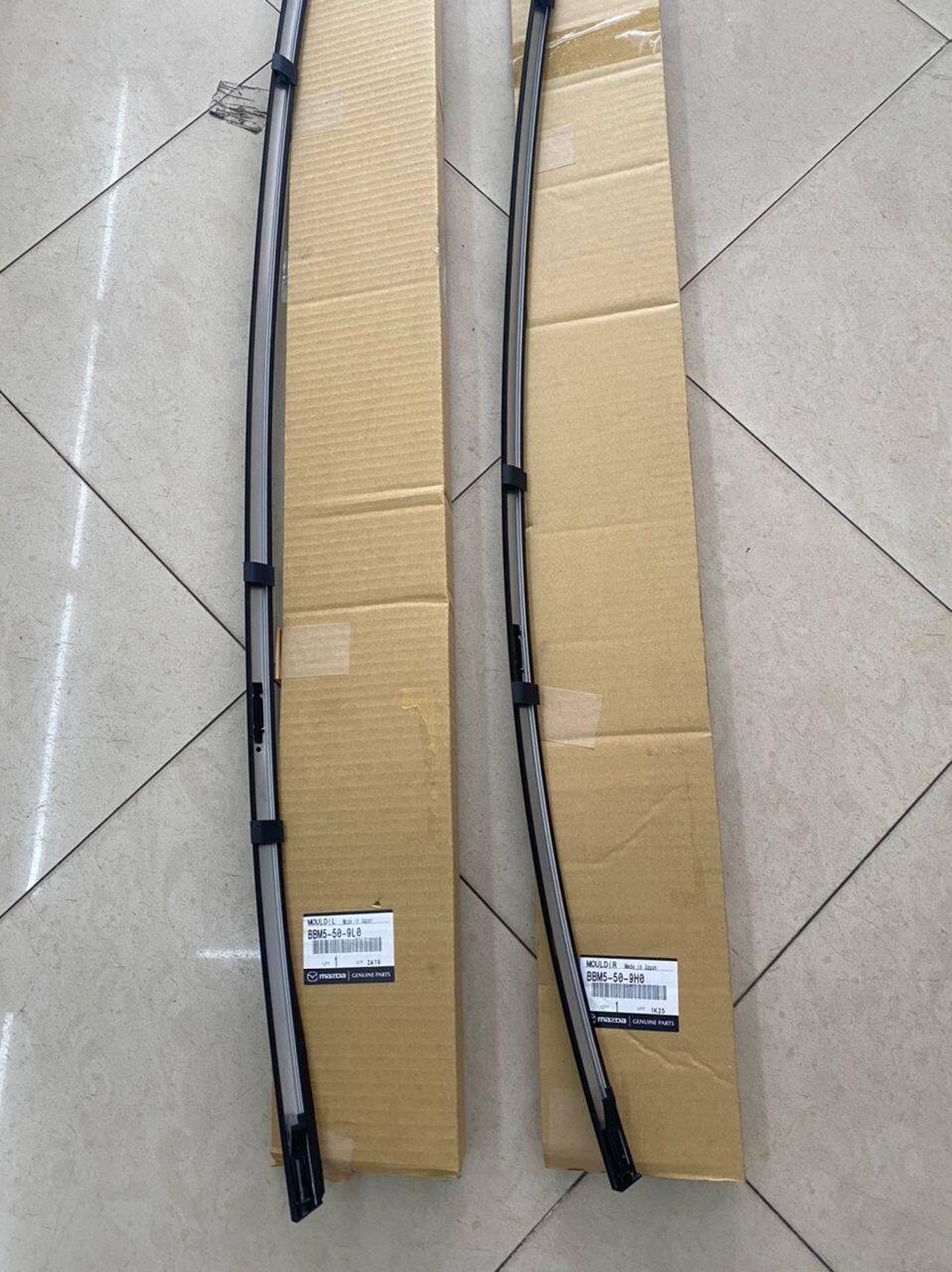 ROOF MOULDING LEFT & RIGHT GENUINE PART (ORIGINAL) MAZDA 3 2009 - 2014 ...