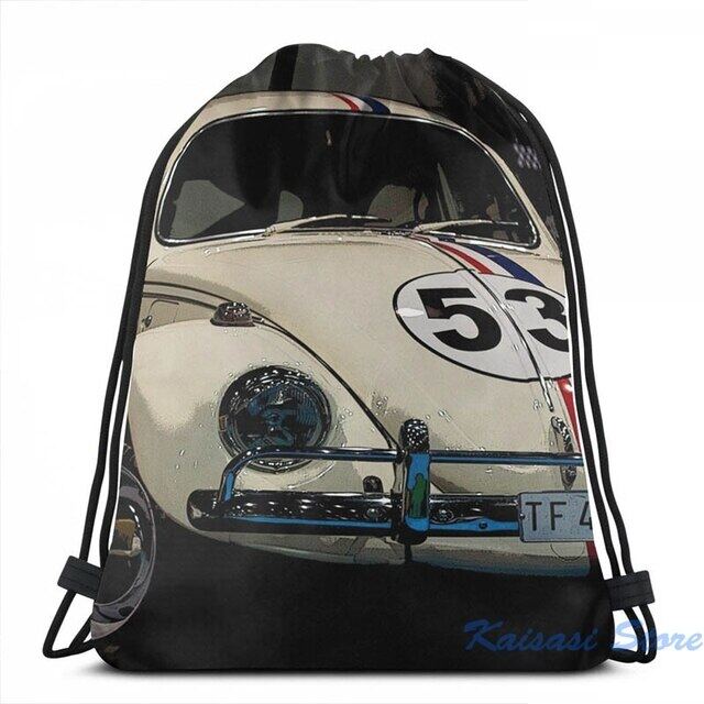 🎒 Funny Graphic print herbie USB Charge Backpack men School bags Women ...