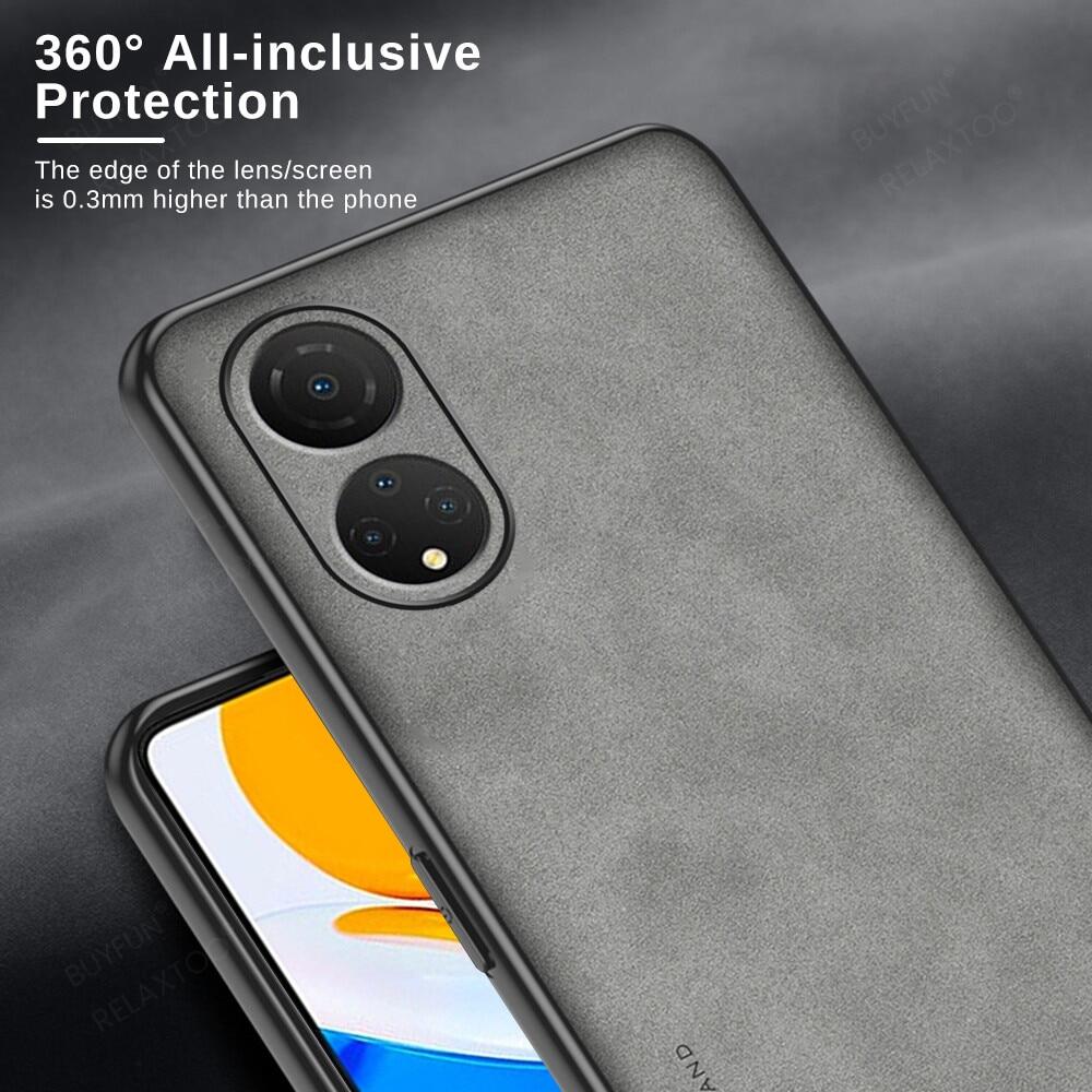 สำหรับ Honor X7 Case หนังแกะหนังปกหลังบน Honorx7 Honar Honer X7 X 7 4G ...