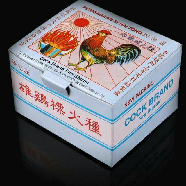 Cock Brand Fire Starter / BBQ Charcoal Fire Starter / Camping Fire ...