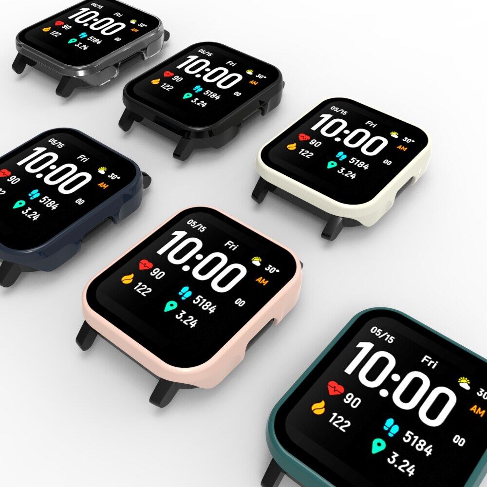 ฟิล์มกระจกเต็มหน้าจอขอบแข็ง,เคสกันกระแทกสำหรับ Xiaomi Haylou LS02 ...