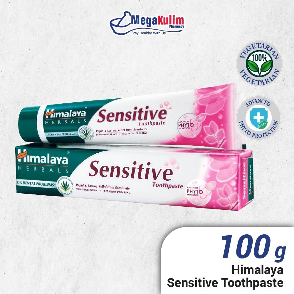 Himalaya Toothpaste 100g (Sensitive / Sparkling White / Active Fresh ...