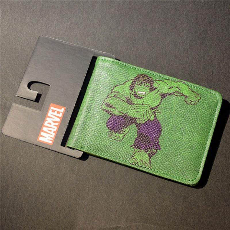 New Comics Dc Marvel Slim Wallet the Avengers Hulk Iron Man Captain ...