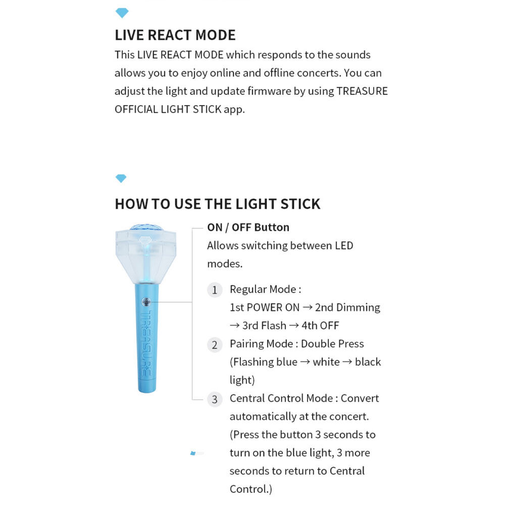 TREASURE Official Light Stick - KPOP Merch - ThaiPick