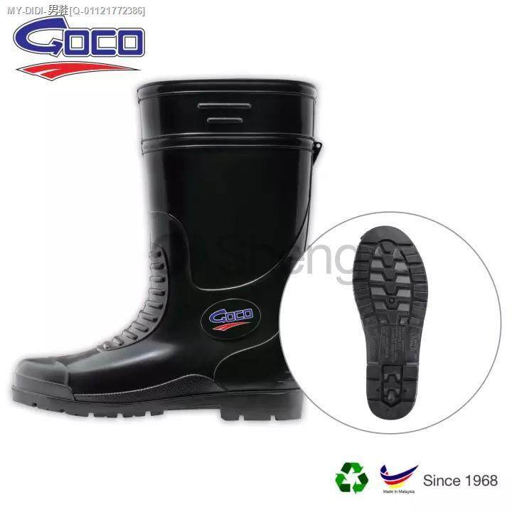 968 Goco Black Rain Boot / But Hitam | Lazada