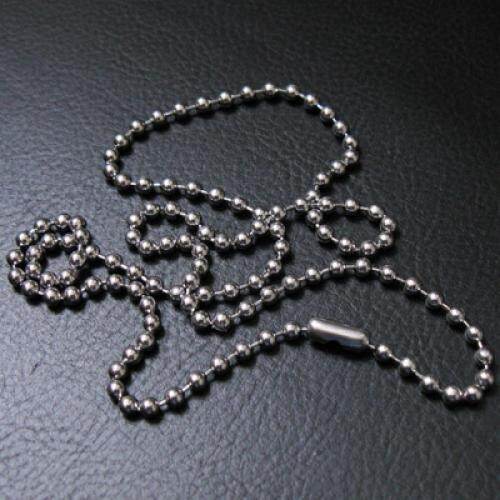 Stainless Steel Bead Metal Bead Necklace Chain - Dicastor - ThaiPick