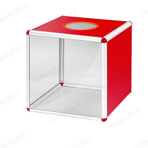 🇲🇾 3 Size Acrylic Lucky Draw Box Lottery Prize Drawing Surprise Mystery ...