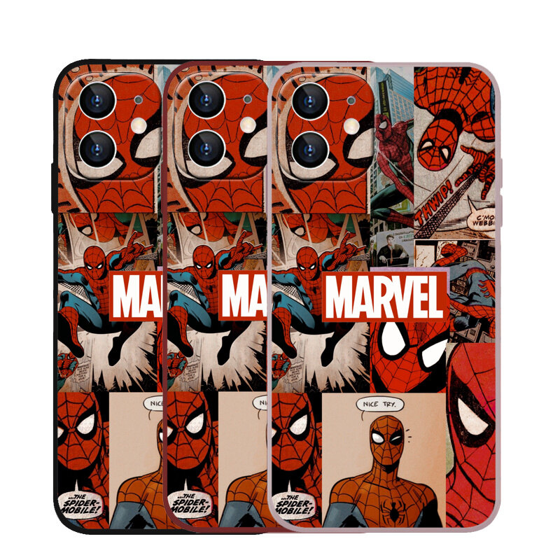 Heroes Spider Man Matte สำหรับ Huawei Mate 10 20 30 40 20X 7 8 9 Nova 2 ...