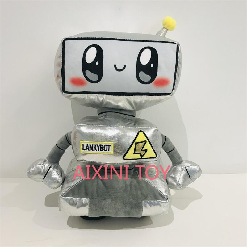 Lankybox Glow In The Dark Plush Robot Lankybox Cyborg Plush Ghosty ...