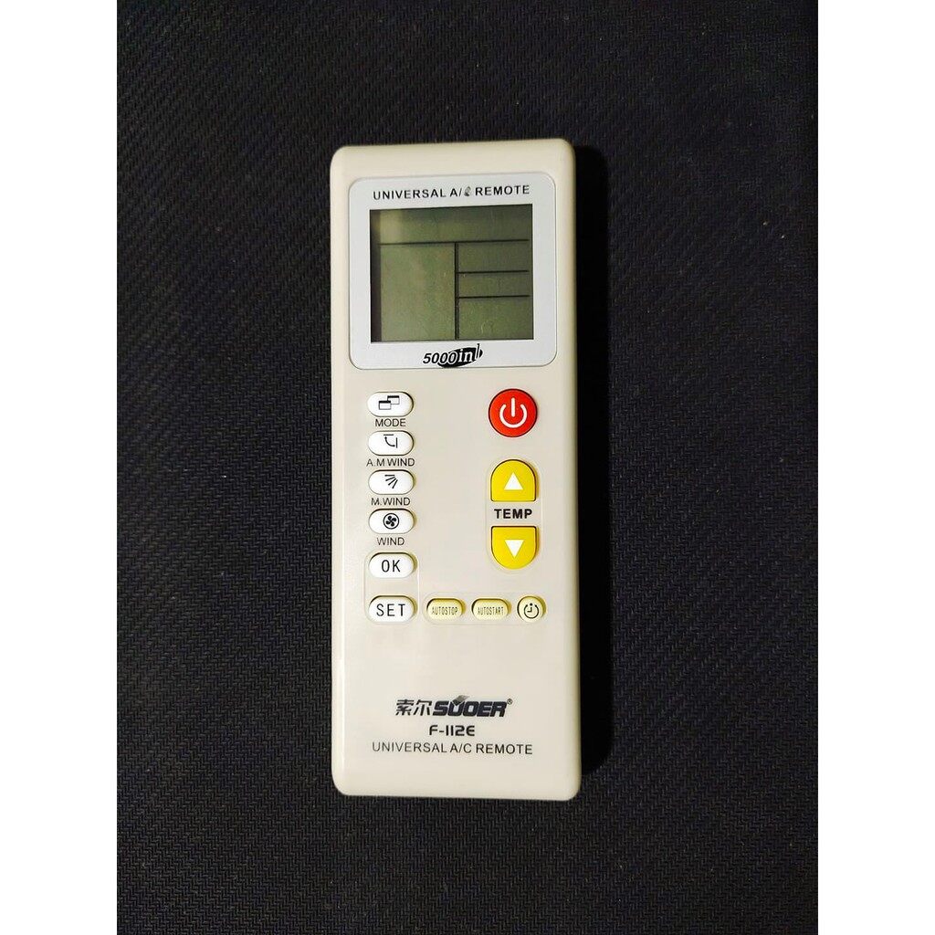 Universal Remote Controller Air Conditioner【f 112e】multi Universal