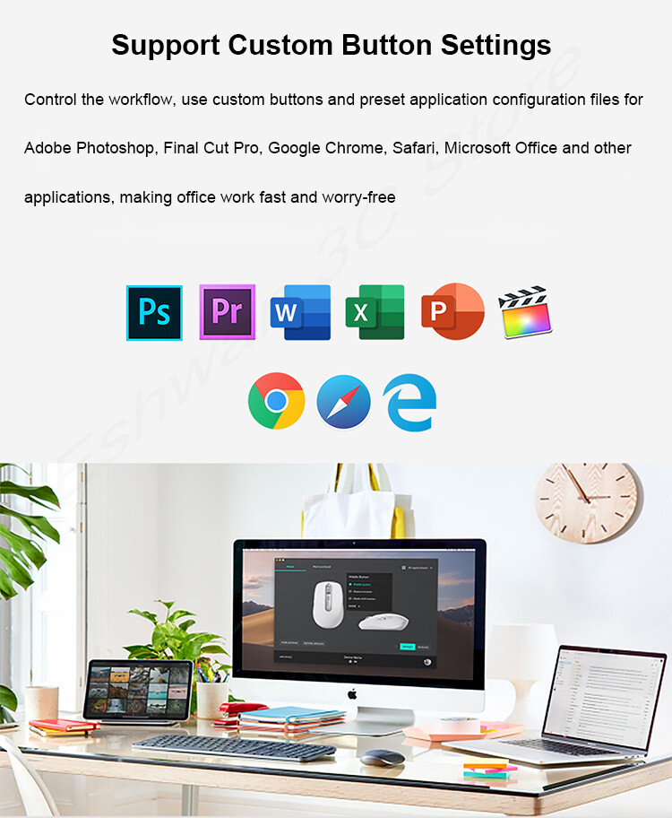 Ready to Ship Logitech MX Anywhere 3 Wireless Bluetooth Office Mouse ...