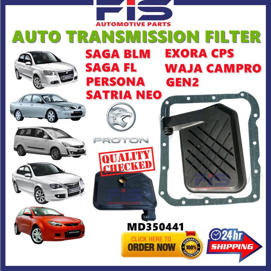 FIS Auto Gear Box Filter Proton Saga BLM FL Satria NEO Gen2 Persona ...