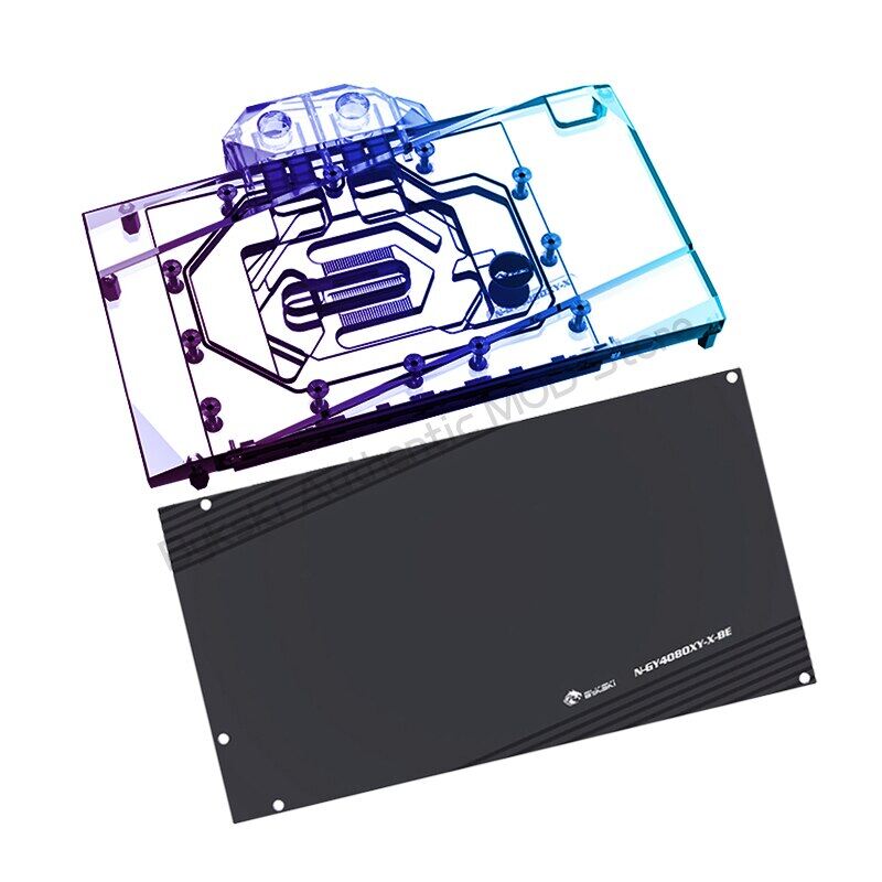 Bykski GPU Water Block For GALAXY Geforce RTX 4080 BOOMSTAR VGA Liquid ...