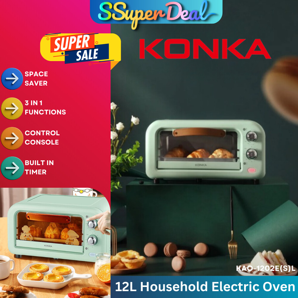 Konka Mini Oven 12L Electric Recessed Brass Electric Range Oven ... Konka Mini Oven 12L Electric Recessed Brass Electric Range Oven ...