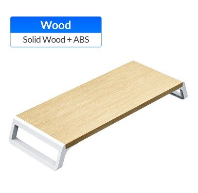 ORICO Wood Monitor Stand Universal Computer Riser Wooden Desktop ...
