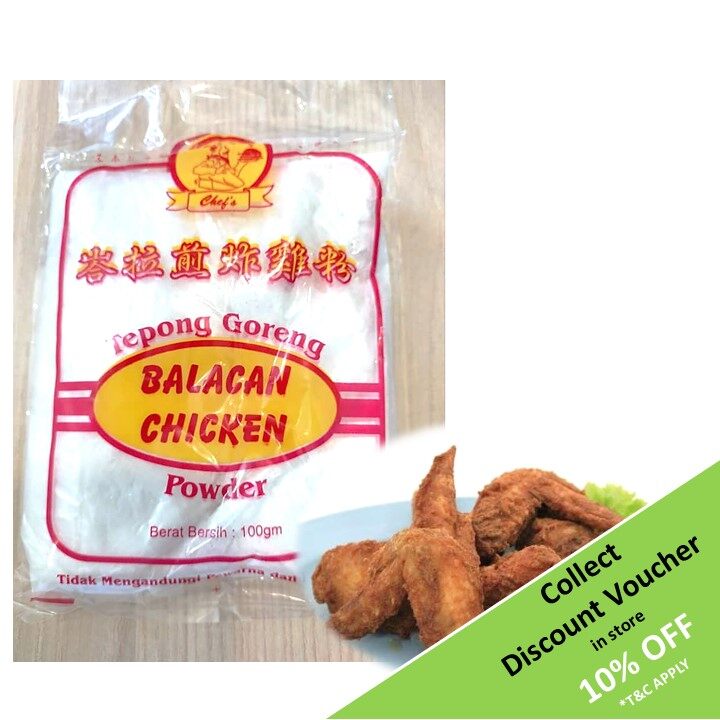 Chef's Balacan Chicken Deep Fry Flour / Belacan Seasoning Coating ...