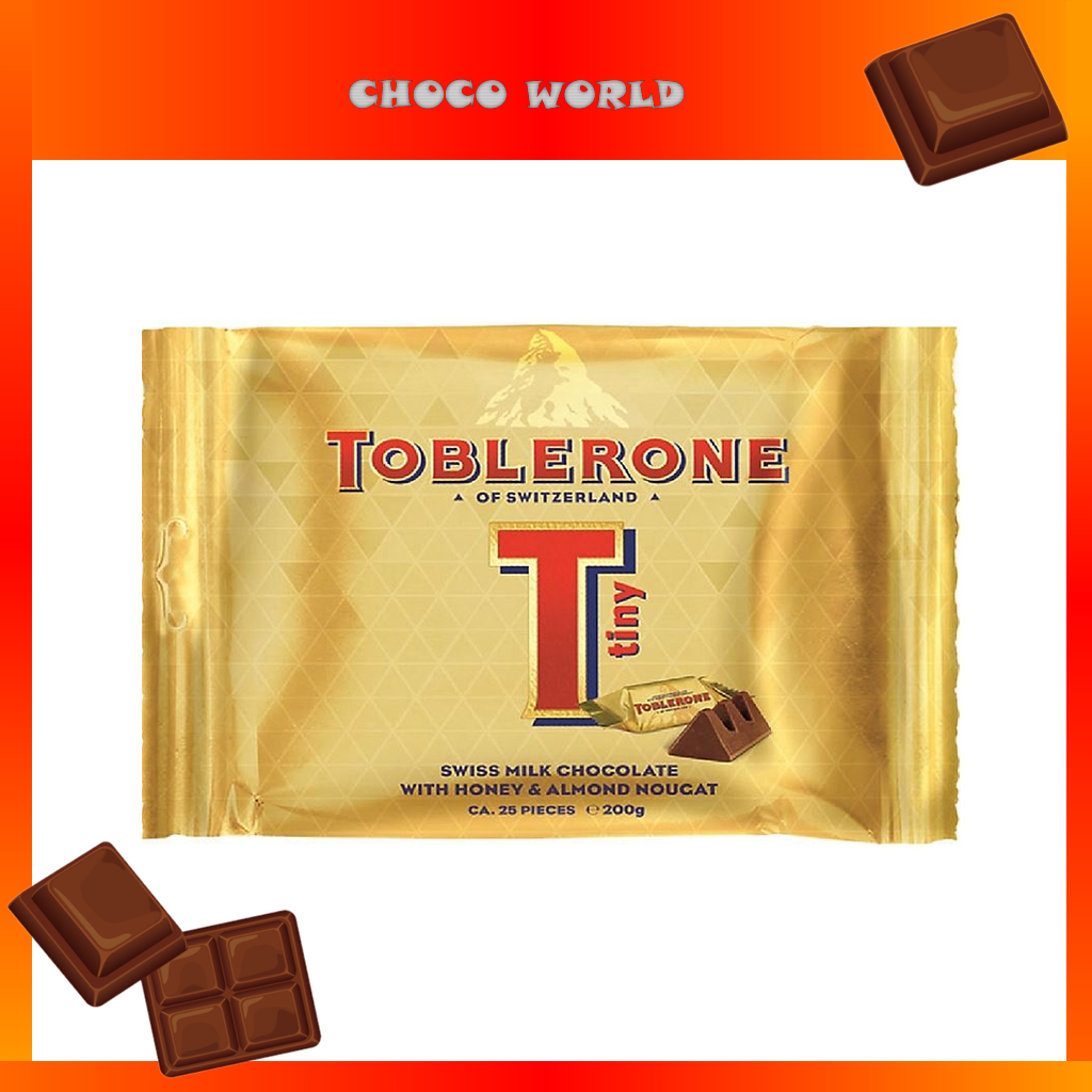 TOBLERONE Tone Gold Mini Bag 200g (Exp: JUNE 2024) | Lazada
