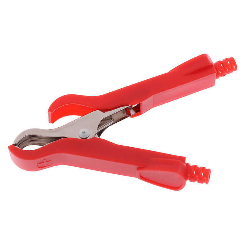 1Pair 30a insulated crocodile clips 90mm low voltage test alligator ...