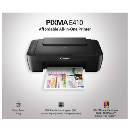 Canon E4270 / E410 / TS307 / E470 / E470 INK CARTRDGE Printer | Lazada