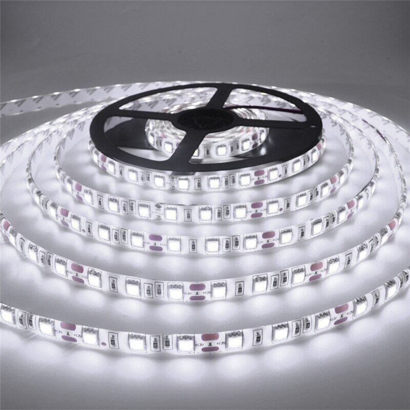 5 เมตร/ม้วน led strip 2835 Luminous Flux มากกว่าเก่า 3528 5630 5050 SMD ...