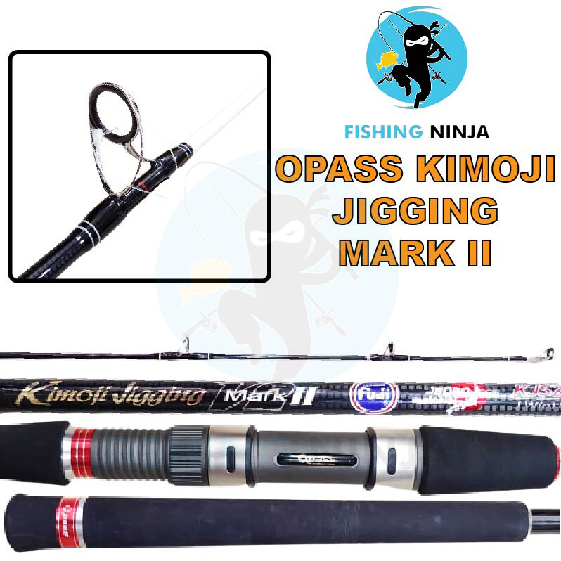 【Ready Stock】Opass Kimoji Jigging Mark II Spinning Rod 100%ORIGINAL ...