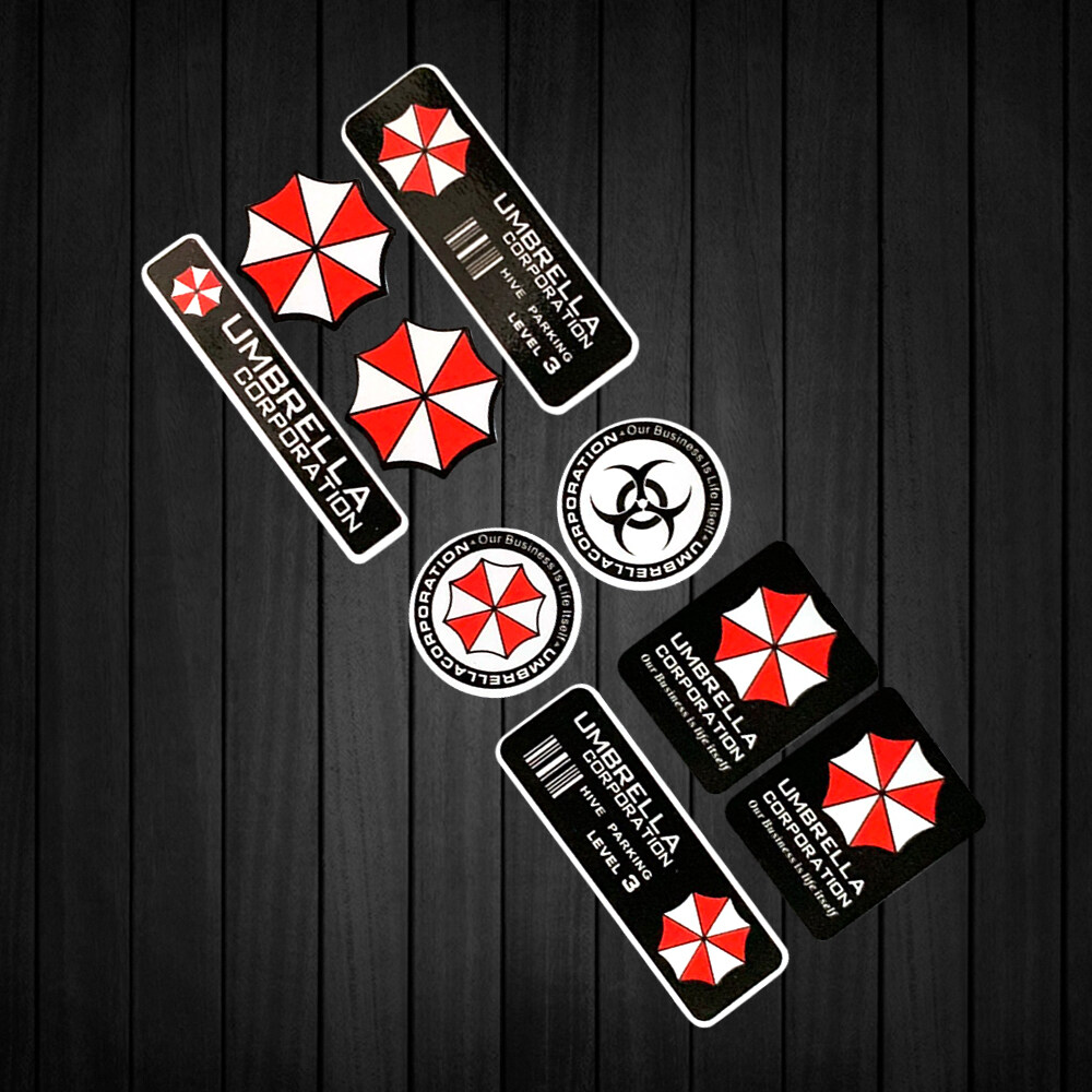 Resident Evil Sticker Resident Evil Umbrella Logo Sticker Resident Evil ...