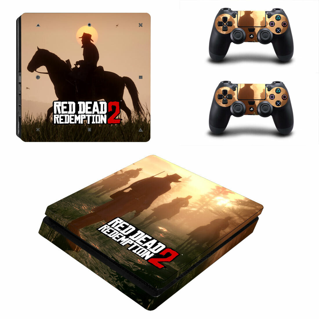 Red Dead Redemption PS4 Slim Sticker Play Station 4สติกเกอร์ผิวรูปลอก ...
