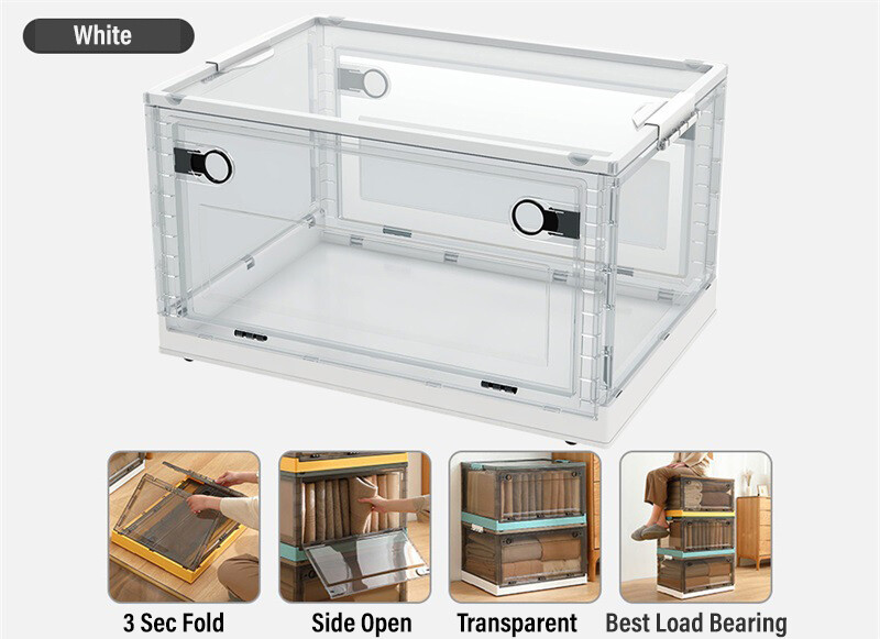 Foldable Storage Box Kotak Simpan Barang Kotak Simpan Baju Kotak Simpan ...