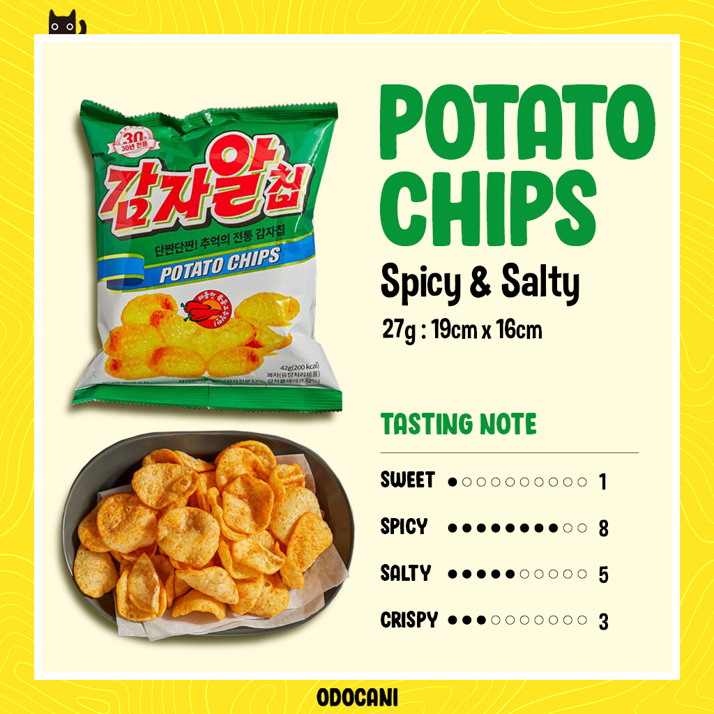 [Korean Snack] Sweet & Spicy Snacks ( potato chip / corn snack / rice ...