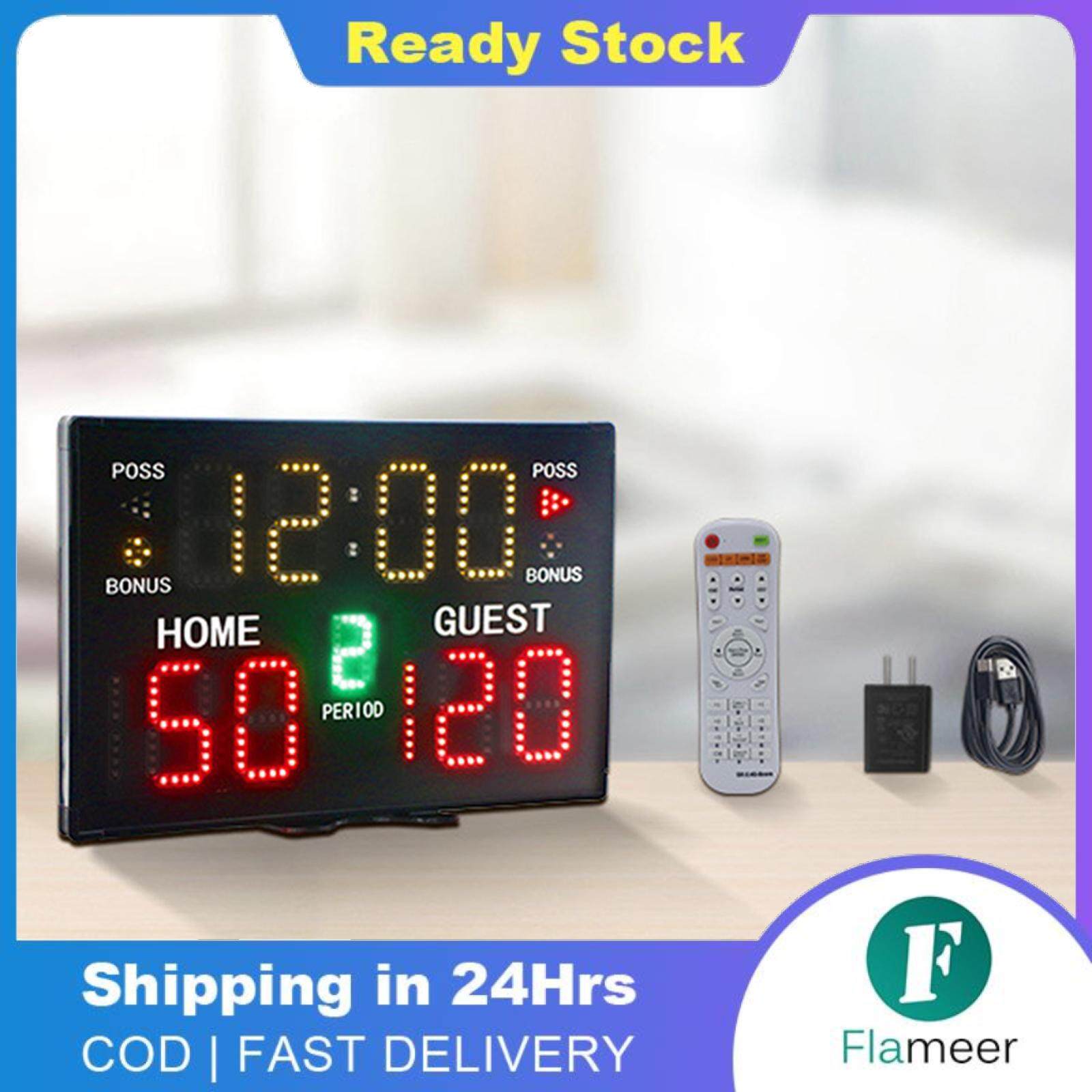 Flameer Digital Scoreboard 2.4G Remote Control 21M Visual Distance for ...