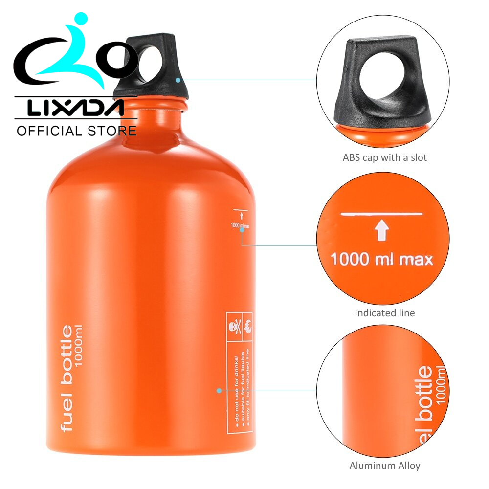Portable Bottle Petroleum Gasoline Bottle Tank Can 1000ml | Lazada PH