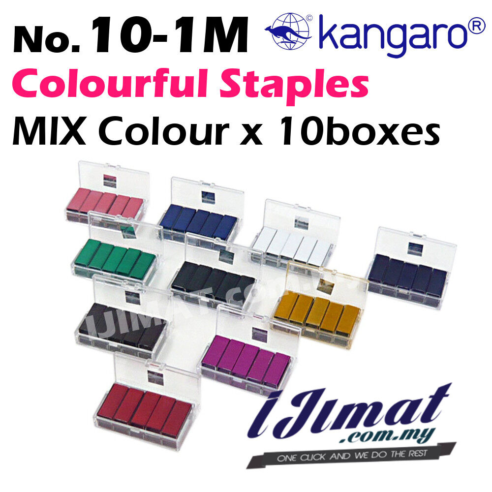 Stapler Bullet Kangaro For HD10 HD-10 Staple / Staples No.10 / 10-1m ...