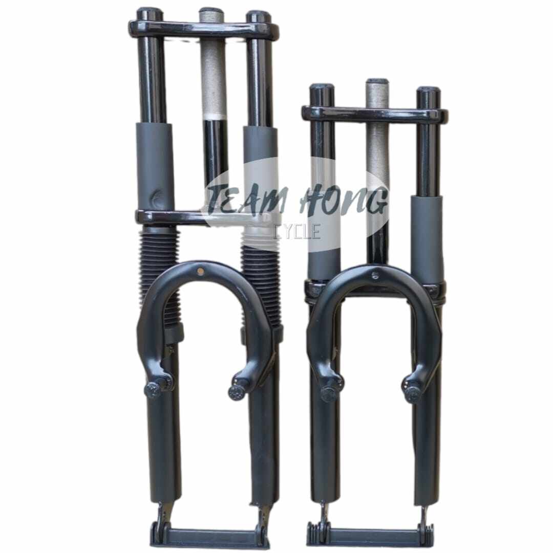 20'' Fork Lajak Lowered Downhill Suspension Fork / Double Fork Basikal | Lazada