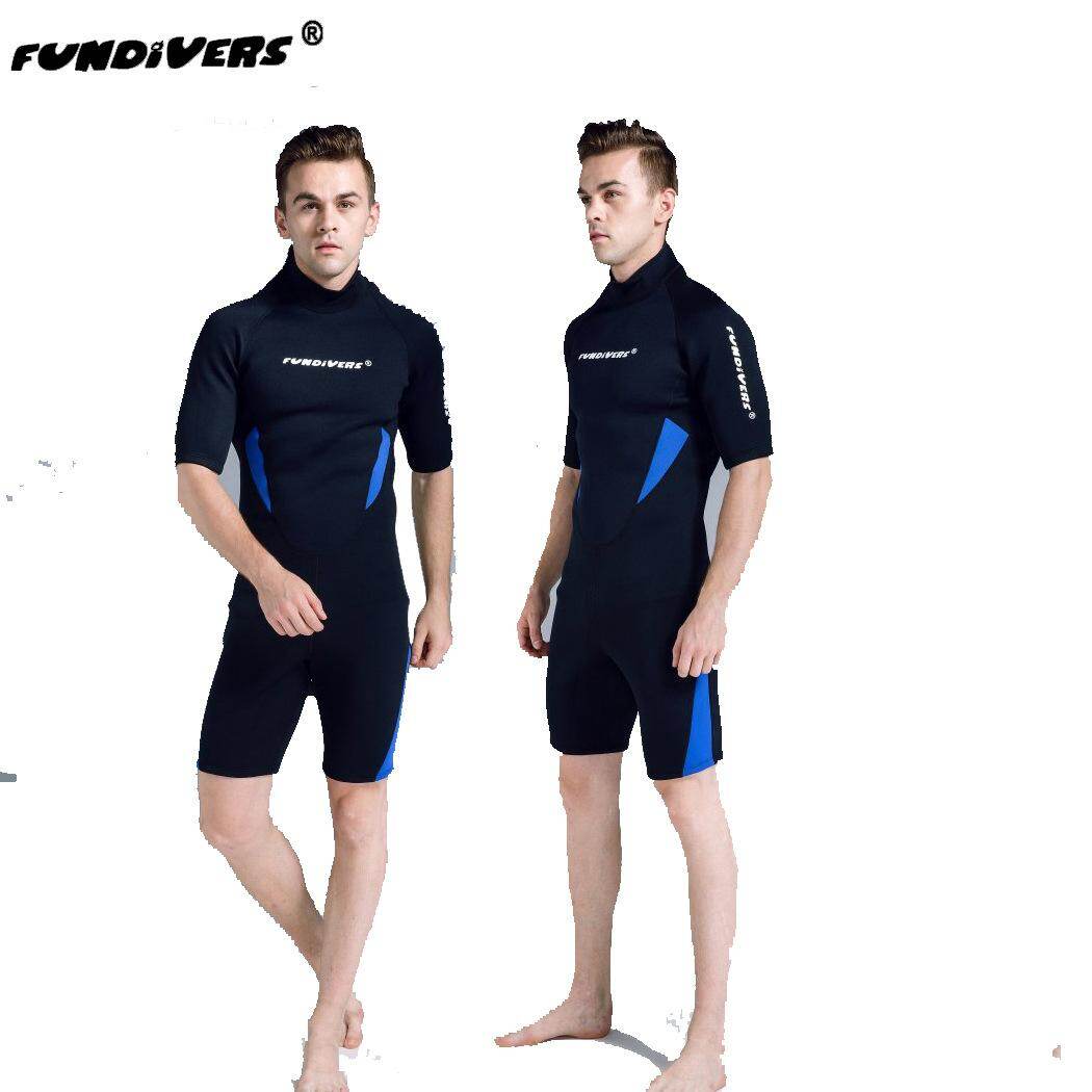 Fundivers 3MM Neoprene Short-sleeved Wetsuit Keep Warm Winter Diving ...