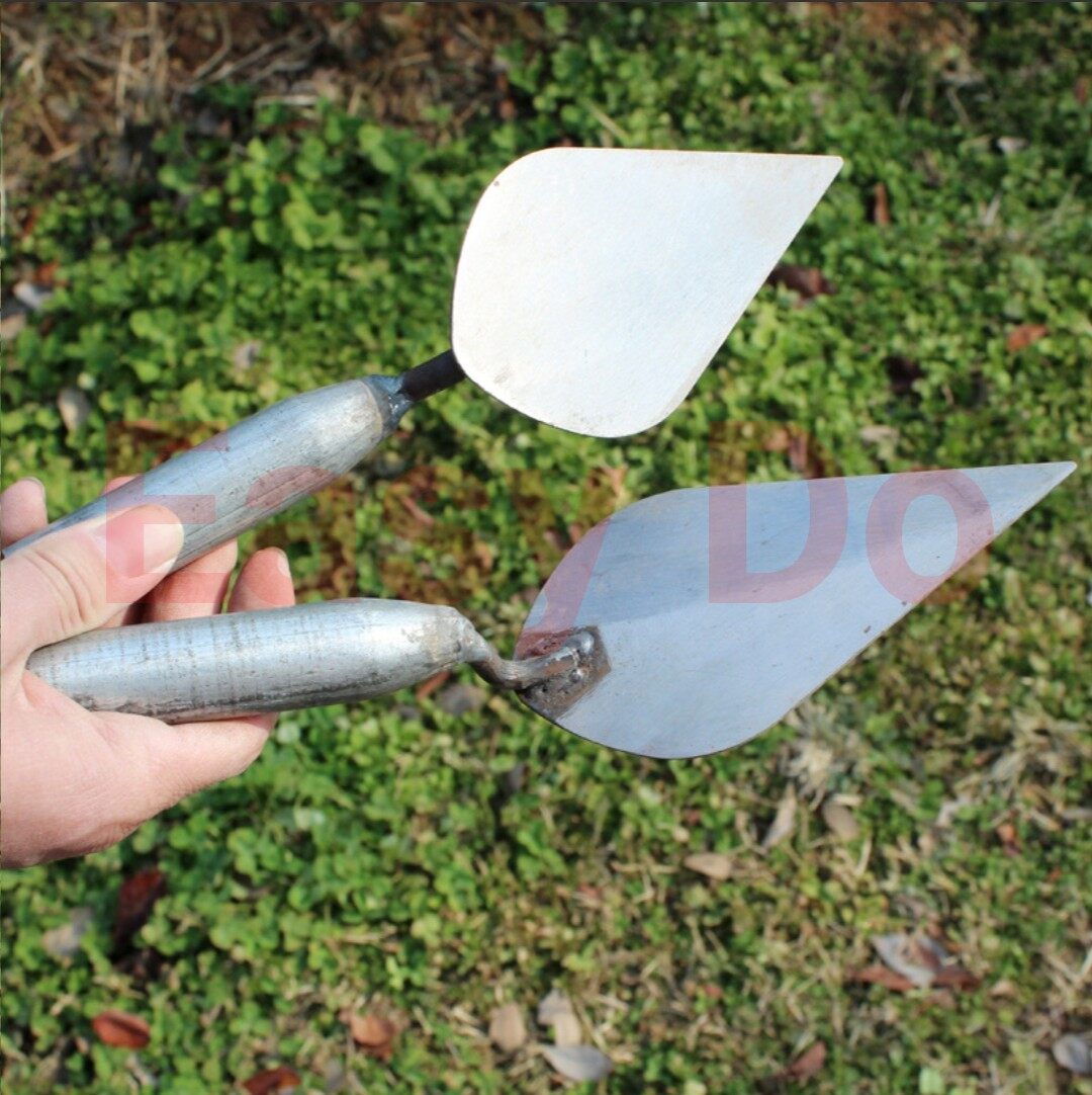 6 INCH Bricklaying Scoop / Bricklaying scoop / Sudu Simen Besi / Metal ...