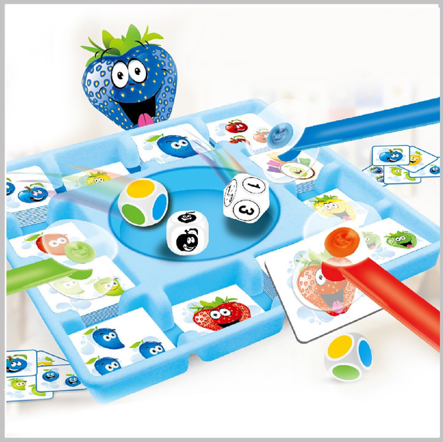 Fruit Punch Board Game / Fruit Sticking / Permainan Papan Buah-buahan ...