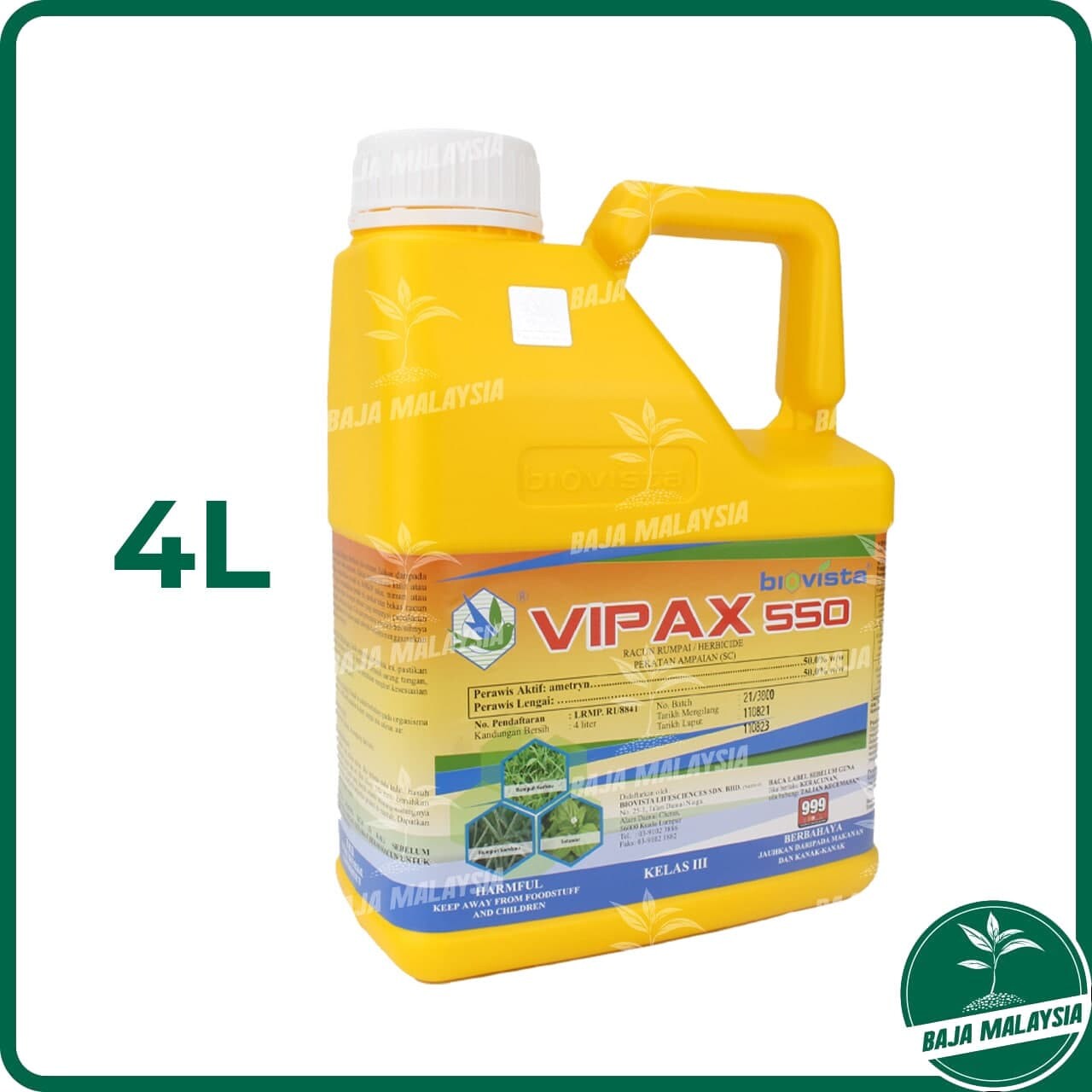 AMEPAX 500 4 Liter Ametryn 45% Herbicide (Same As Amfine Symbol 45SC ...
