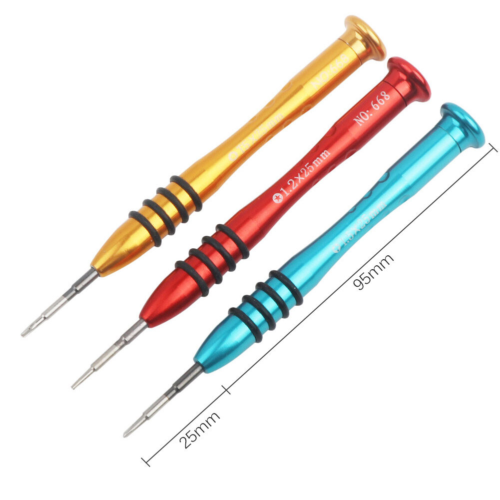 FIXFANS 6Pcs Laptop Repair Tool Kit 1.2mm P5 Pentalobe T5 Torx PH000 ...