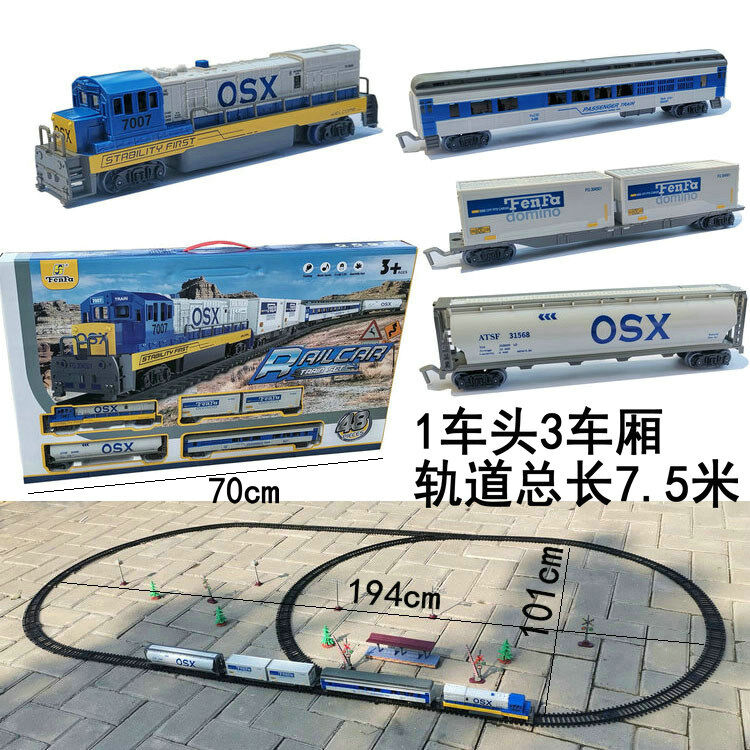 Special offer Fenfa steam locomotive simulation rail small train model ...