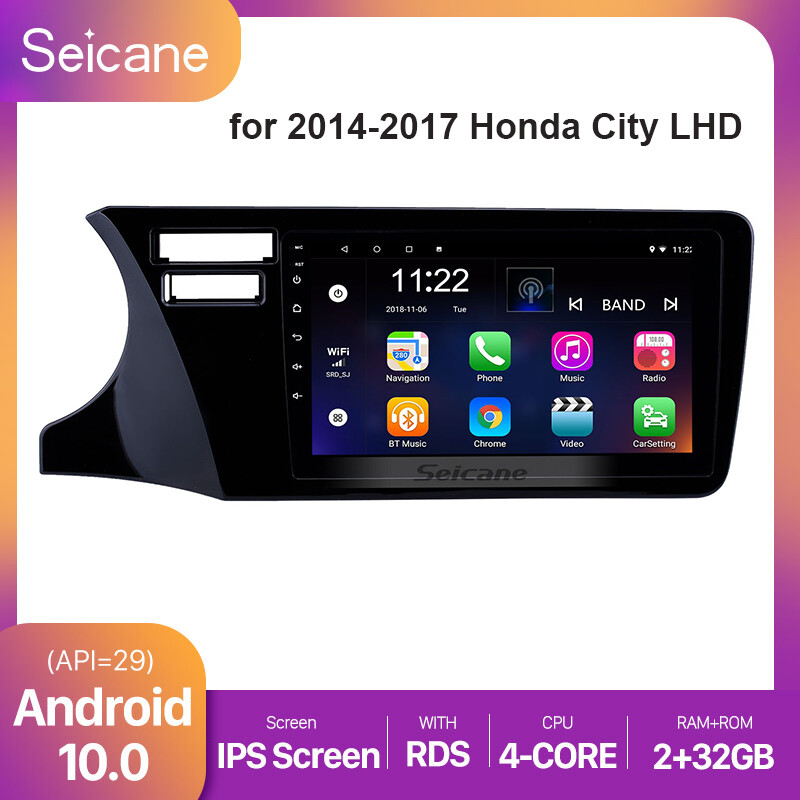Seicane 9inch 2.5D Touchscreen Android 10.0 Radio Bluetooth car GPS ...
